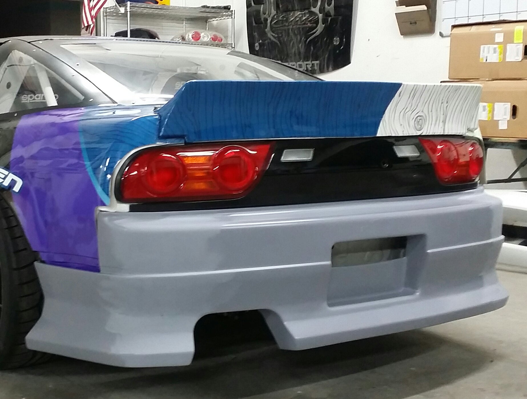 Nissan S13 240SX 180SX Hatchback Rear Bumper – 2F Performance