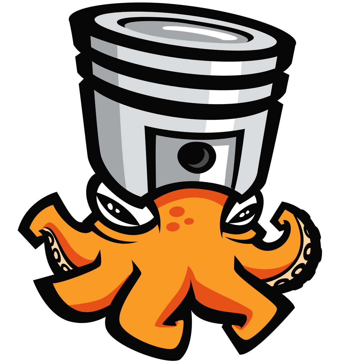 Tako Piston Men's T-Shirt by SUMO FISH – 2F Performance